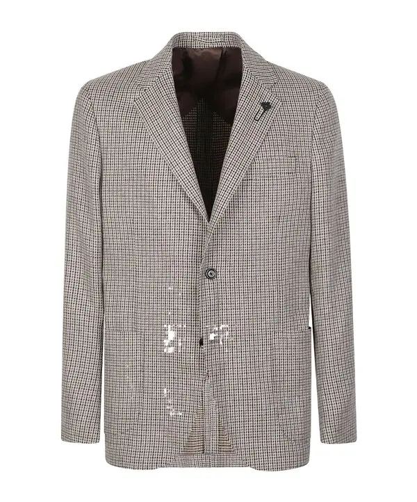 LARDINI Long-sleeved Casual Jacket