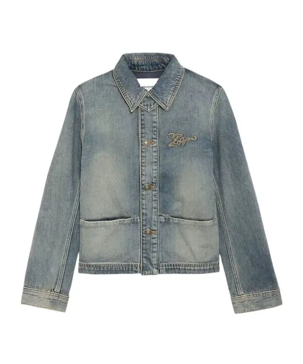 Zadig&Voltaire Lessa Denim Jacket - Medium Blue
