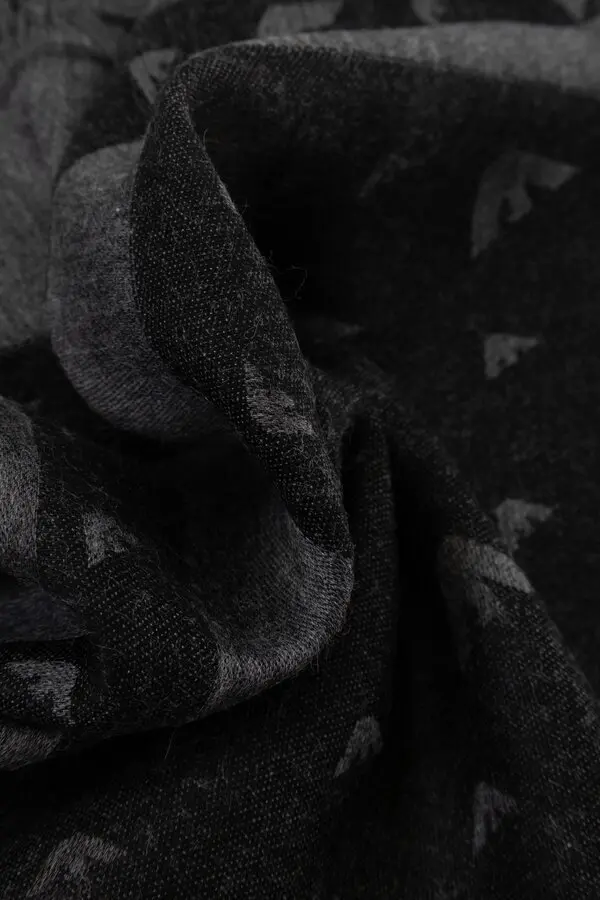 Emporio Armani Fringed Edge Scarf