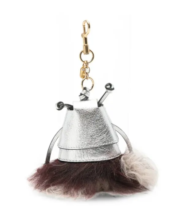 ANYA HINDMARCH Monster-patterned Keychain - No