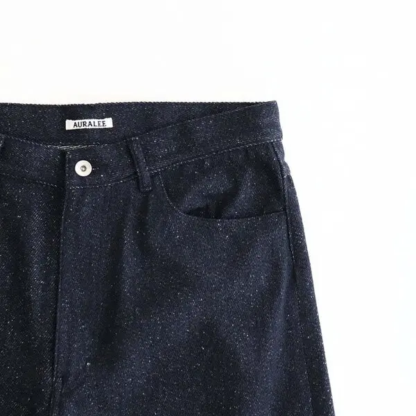 Auralee Casual Trousers With Belt Loops