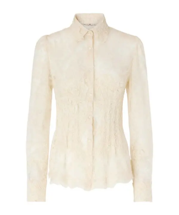 Ermanno Scervino Floral Lace Shirt