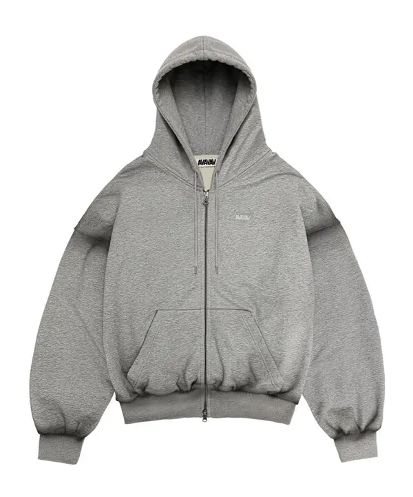 AVAVAV Long-sleeve Zip-up Hoodie