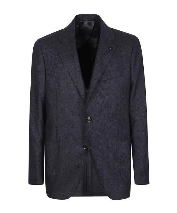 LARDINI Long-sleeved Casual Jacket