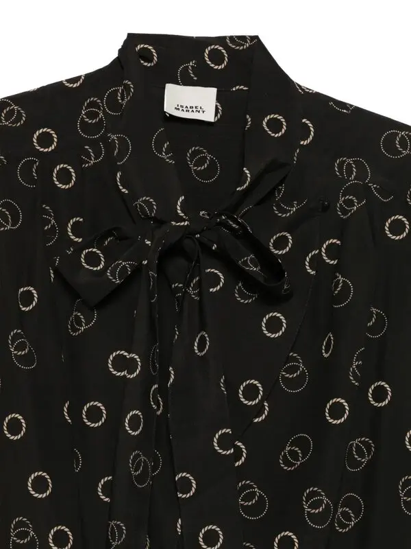 Isabel Marant Étoile Shirt With A Circular Pattern