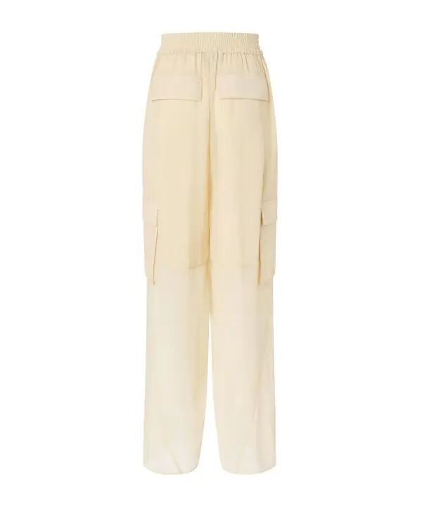 Pinko Cargo Pockets Lightweight Trousers