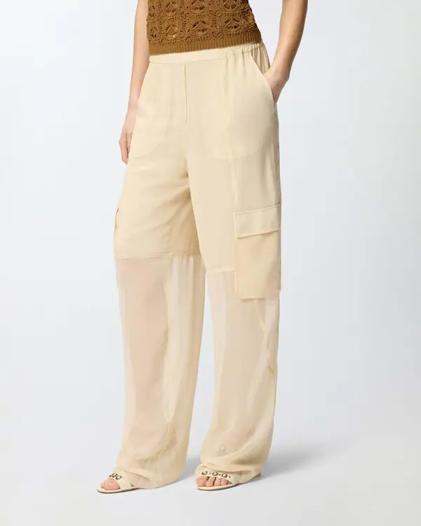 Pinko Cargo Pockets Lightweight Trousers