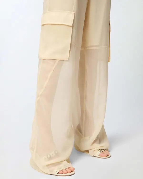 Pinko Cargo Pockets Lightweight Trousers