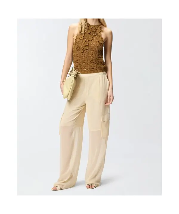 Pinko Cargo Pockets Lightweight Trousers