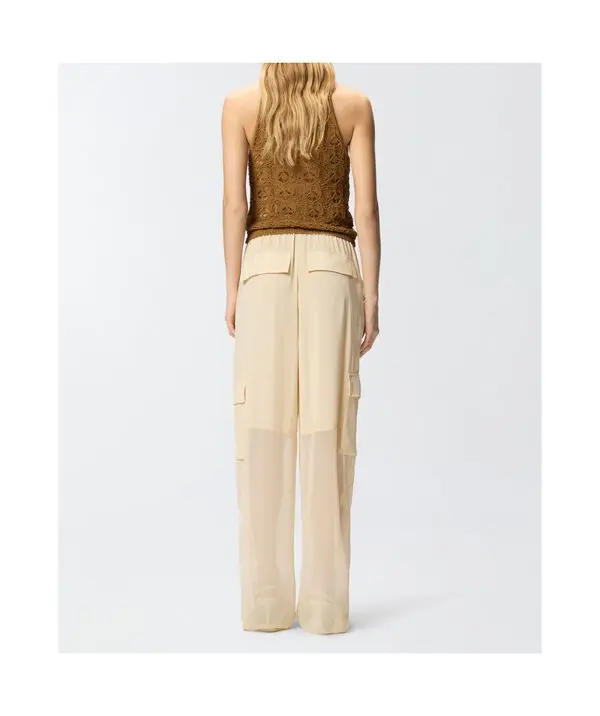Pinko Cargo Pockets Lightweight Trousers