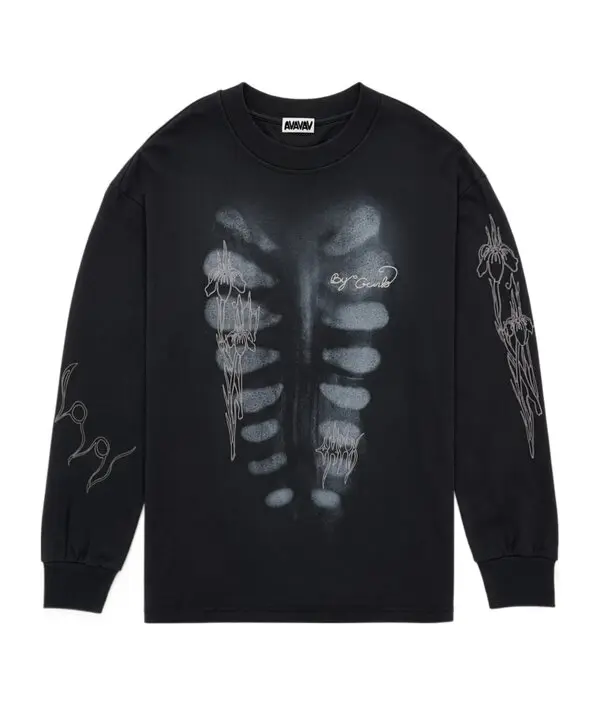 AVAVAV X-ray Handwriting Long Sleeve
