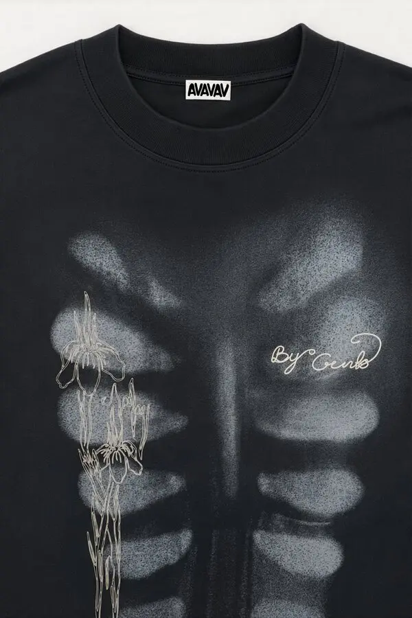 AVAVAV X-ray Handwriting Long Sleeve