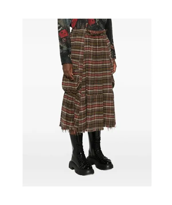 R13 Plaid Skirt - No