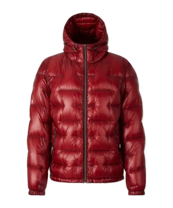 Herno Quilted Hooded Jacket With Zip Fastening