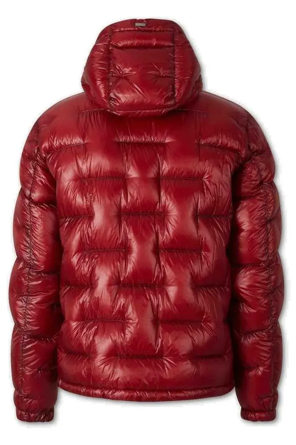 Herno Quilted Hooded Jacket With Zip Fastening