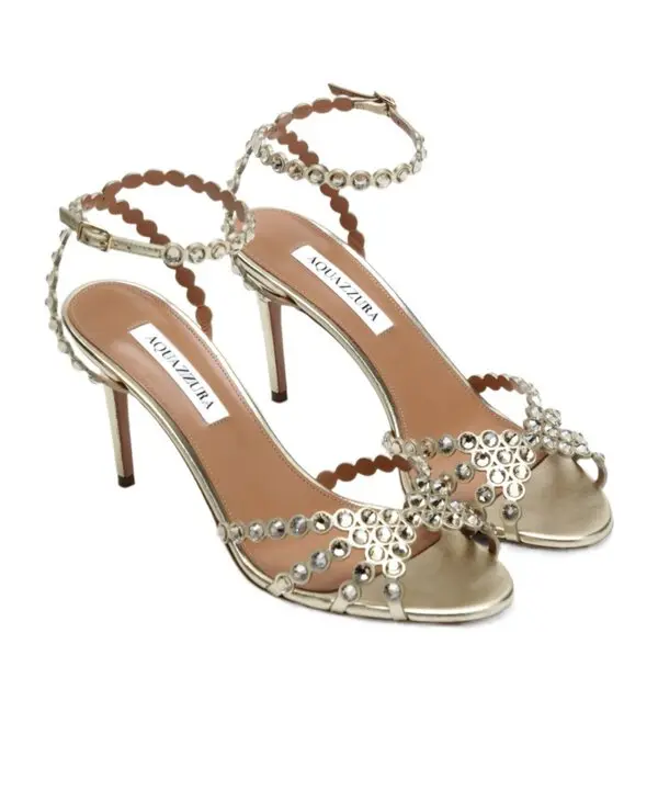AQUAZZURA Round-toe High-heeled Sandals