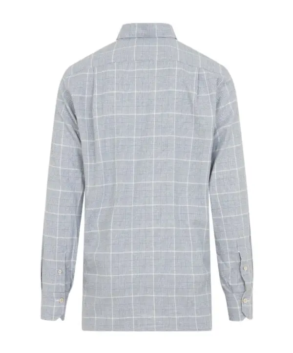Kiton Check-pattern Flap-pocket Shirt - No