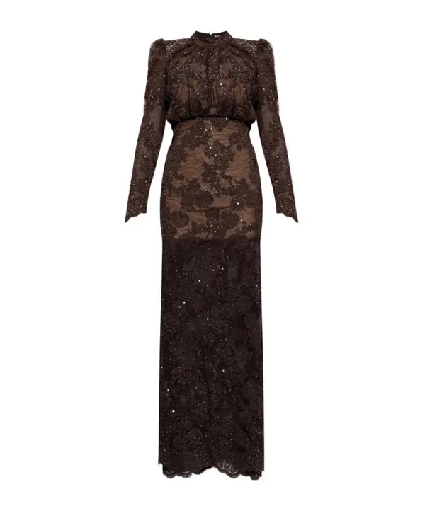SELF-PORTRAIT Long-sleeved Dress