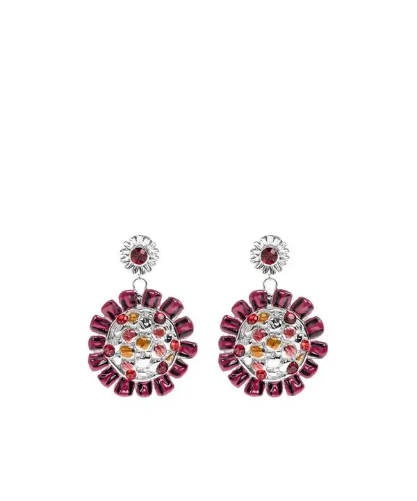 Marni Floral Pendant Earrings - No