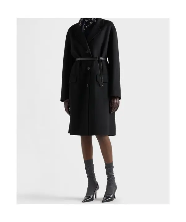 Prada Button-up Long Coat