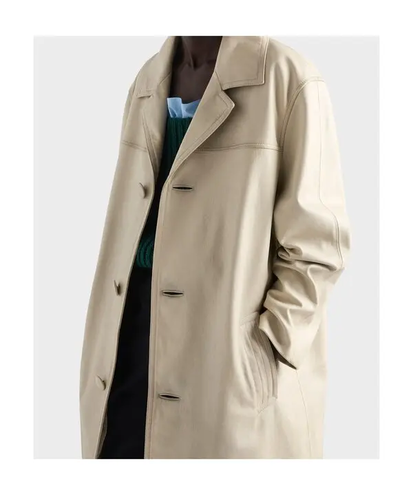 Prada Leather Coat