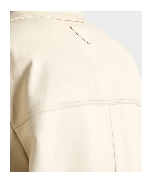 Prada Leather Coat