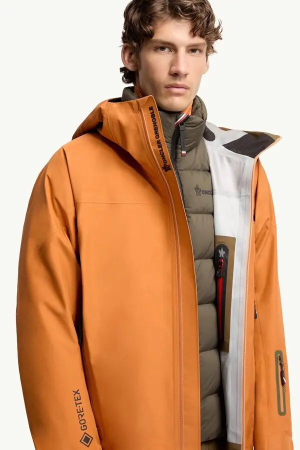 Moncler Hinterburgs Hooded Gore-tex Ski Shell Jacket