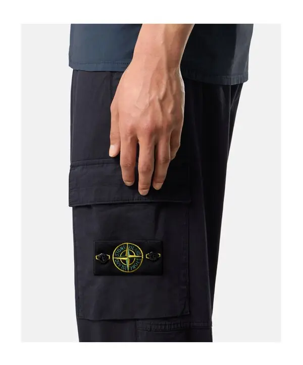 Stone Island Regular-tapered-fit Jogger Pants With Elastic Waist