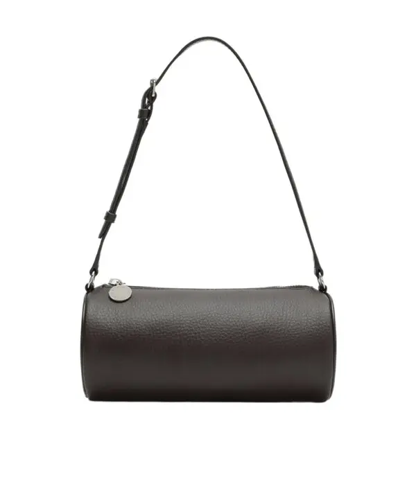 Stella McCartney Logo Bowling Bag - Brown