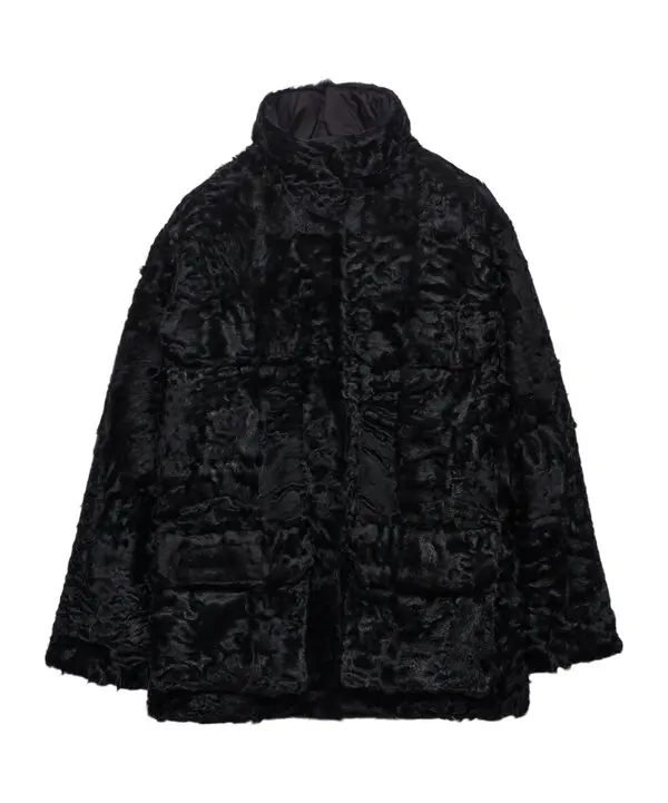 Prada Shearling Caban Jacket