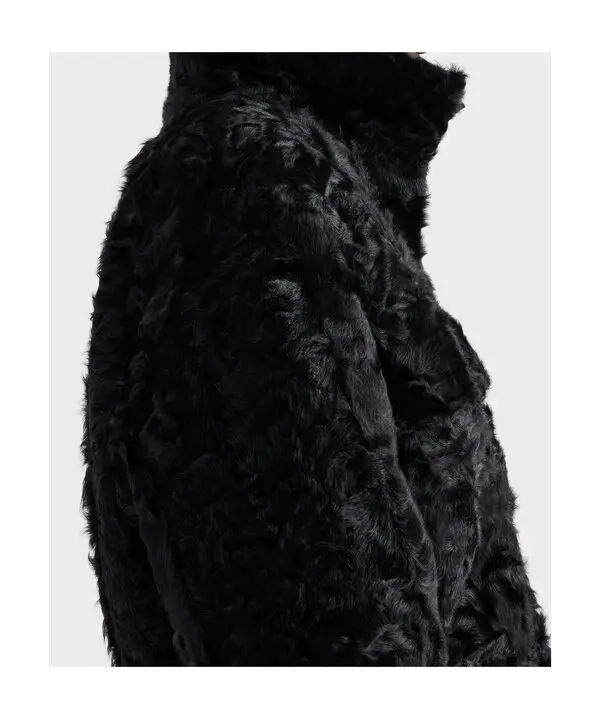 Prada Shearling Caban Jacket