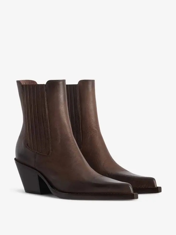 Paris Texas Pull-on Ankle Boots
