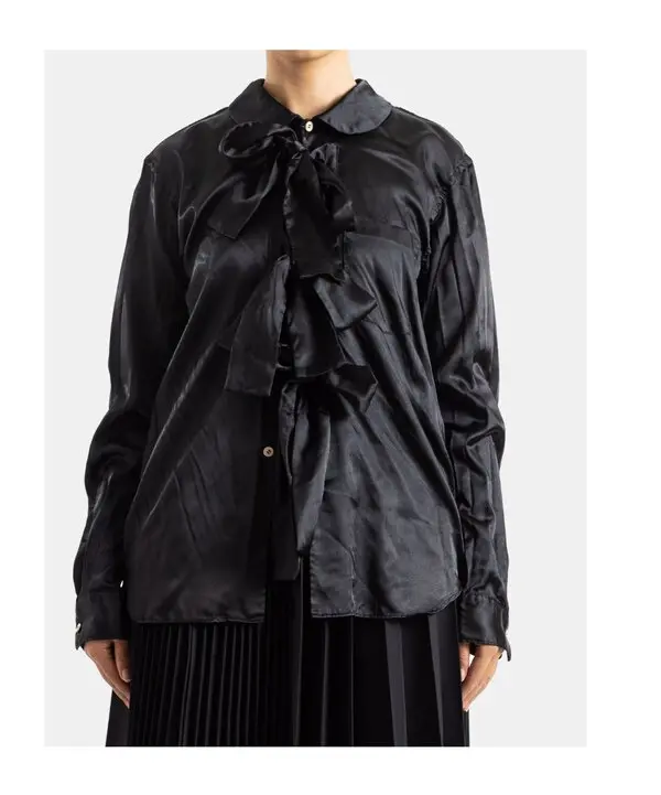 Comme Des Garçons Long-sleeve Collared Shirt