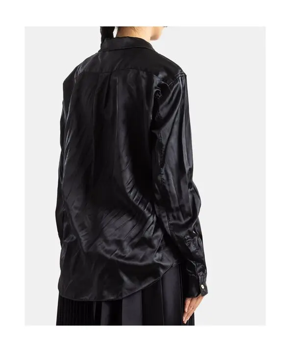 Comme Des Garçons Long-sleeve Collared Shirt