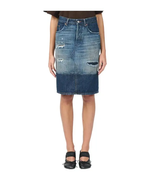 MAISON MARGIELA Denim Skirt