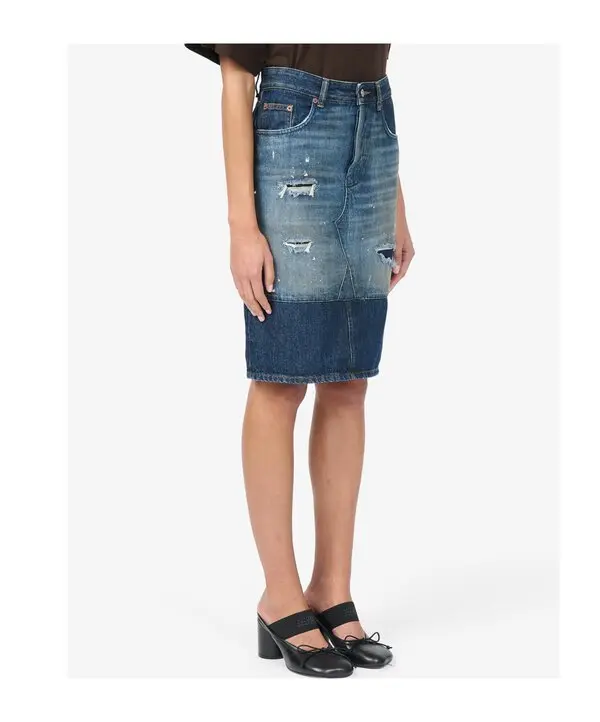 MAISON MARGIELA Denim Skirt