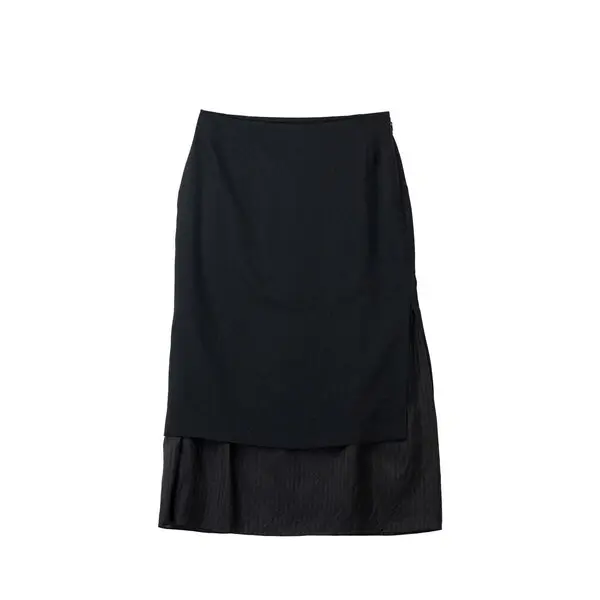 Dries Van Noten Tiered Skirt