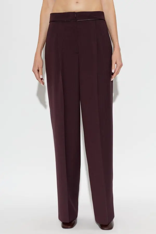 FORTE_FORTE Pleated Dress Trousers