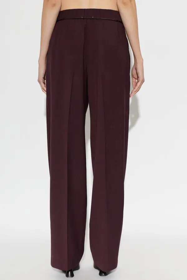 FORTE_FORTE Pleated Dress Trousers