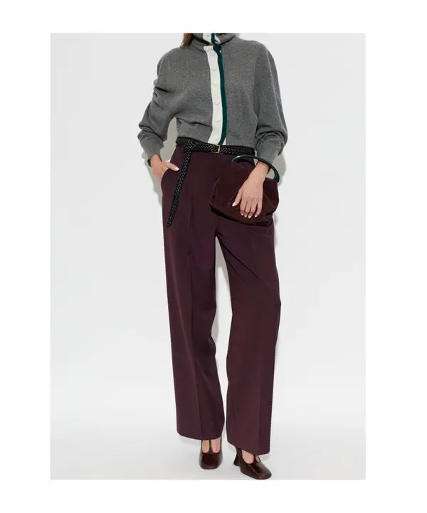 FORTE_FORTE Pleated Dress Trousers