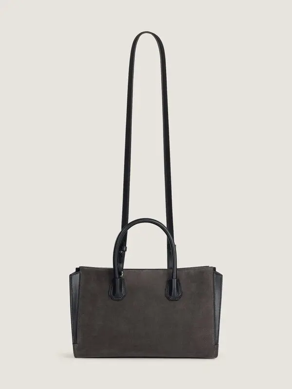 Givenchy Small Antigona Catchall Bag In Suede Leather