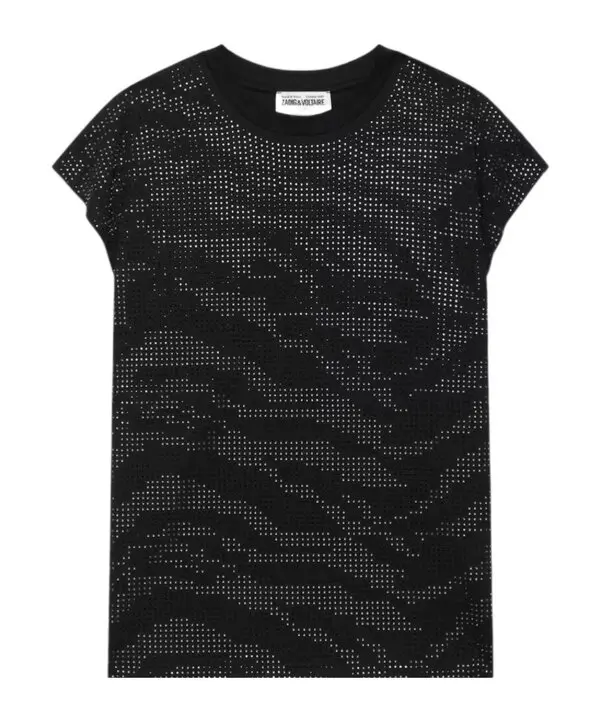 Zadig&Voltaire Crew-neck Short-sleeve Top
