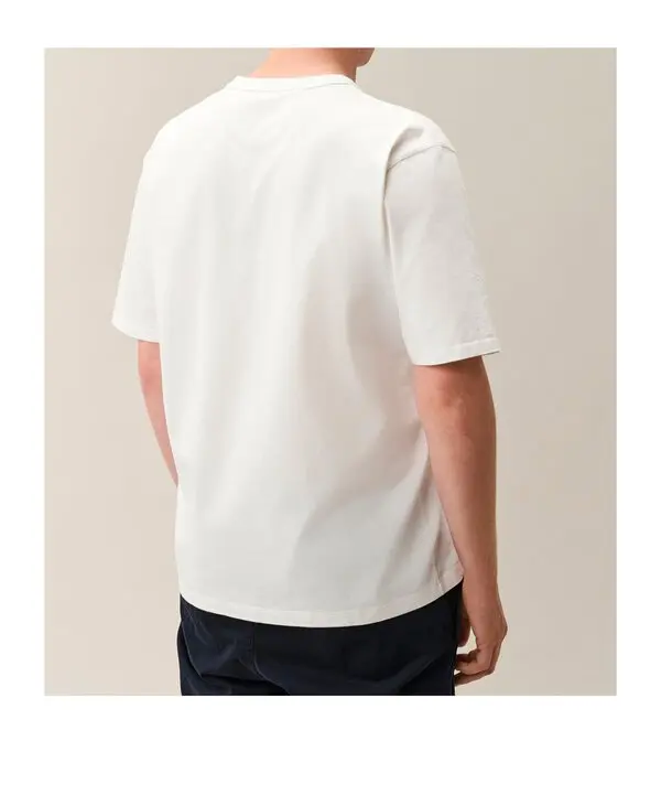 C.P. COMPANY Logo-embroidery T-shirt