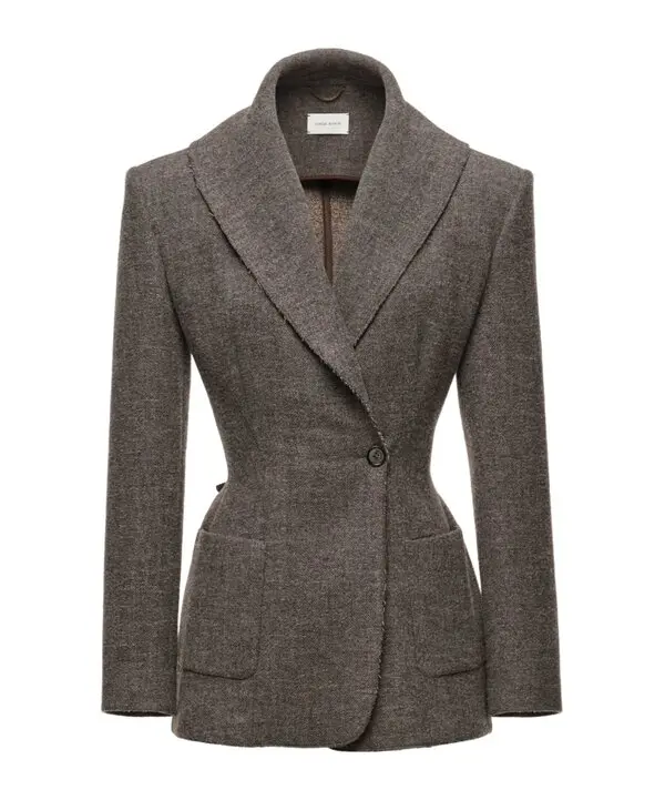 Magda Butrym Double-breasted Shawl-collar Blazer