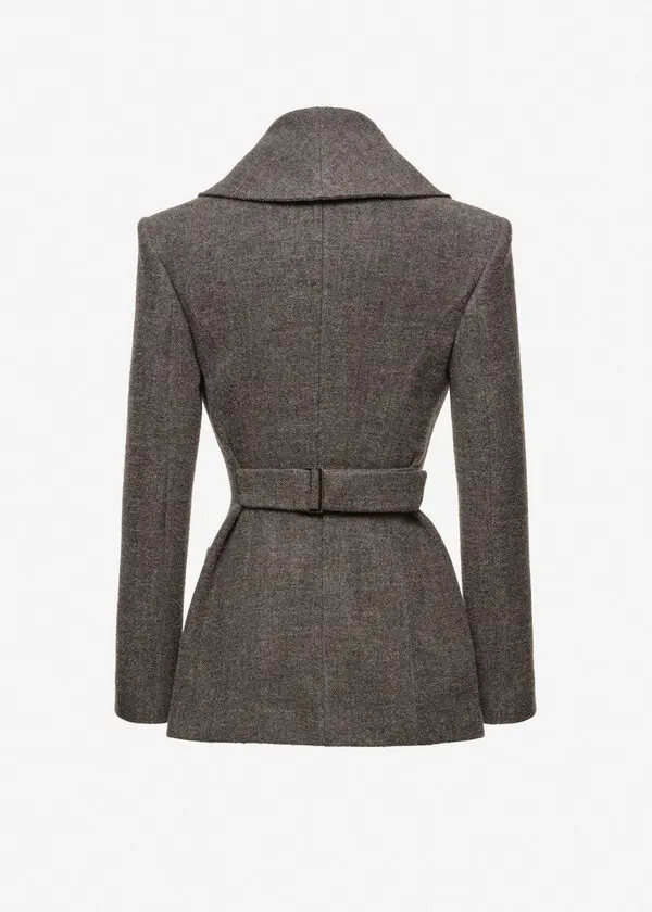 Magda Butrym Double-breasted Shawl-collar Blazer