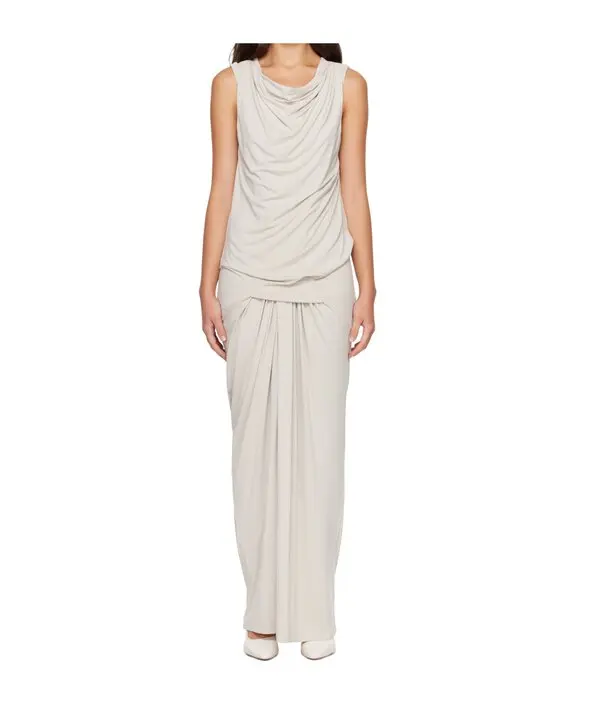 ENTIRE STUDIOS Draped Maxi Dress