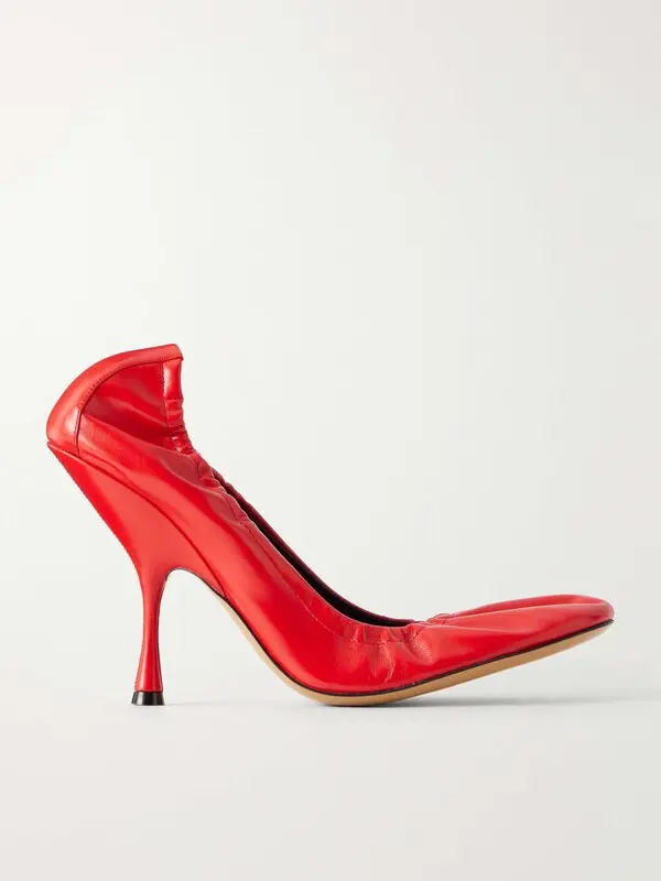 Phoebe Philo Pucker 100 Leather Pumps