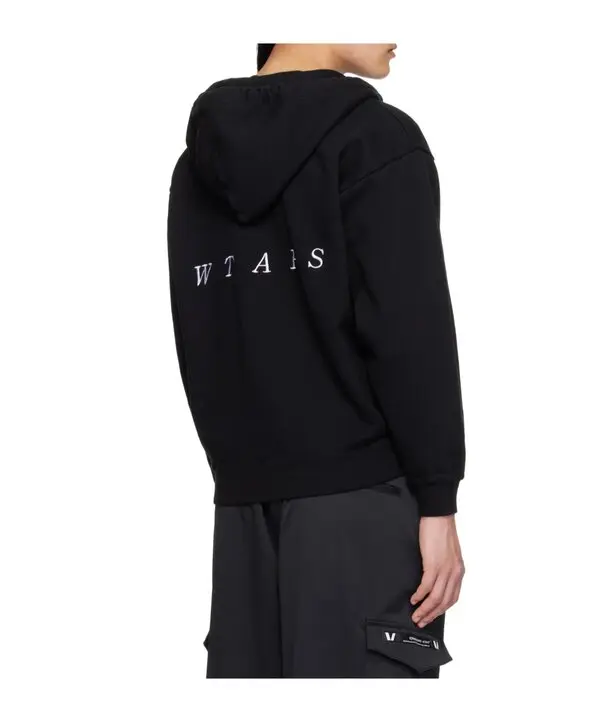 WTAPS Throwdy Zip-up Hoodie - Black