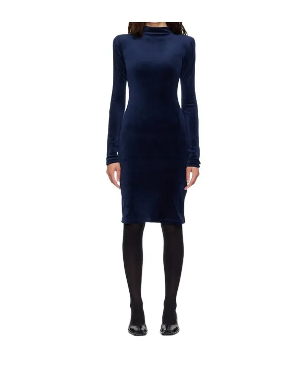 MAISON MARGIELA Turtleneck Dress - Black