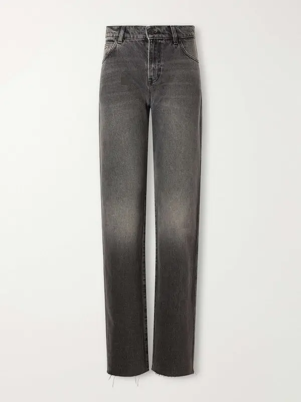 Guest In Residence Weekender Mid-rise Straight-leg Jeans